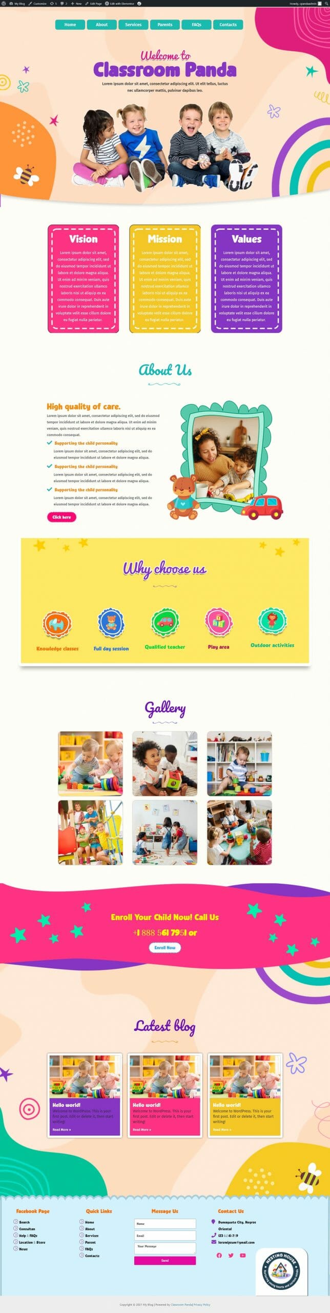 Theme Select - ClassroomPanda.com